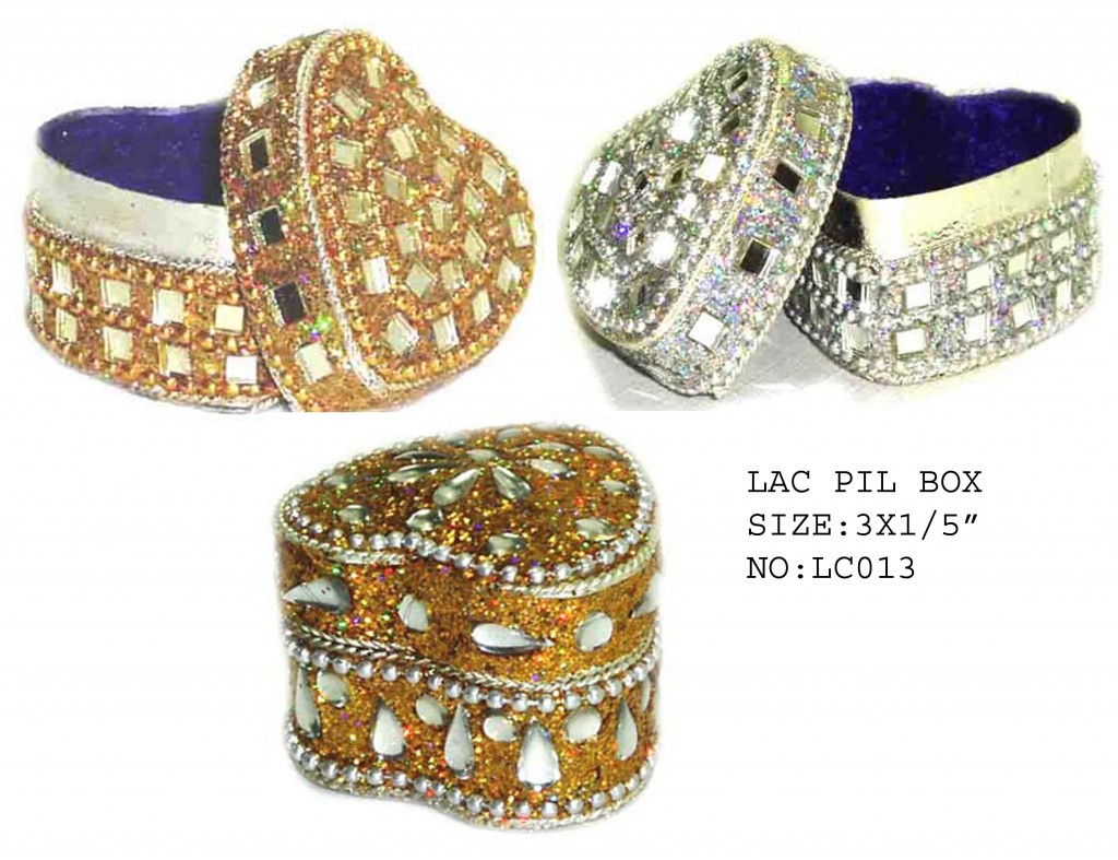 LAC PILL BOX (16) - Mugal Art Glass - Manufacturer, Supplier ...